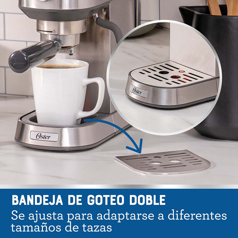 Cafetera compacta de espresso Oster® BVSTEM7200 - Oster